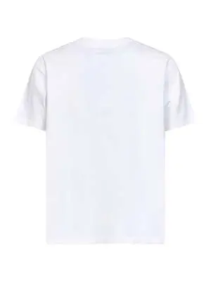 Casablanca White Cotton Jersey Sport Type T-shirt - Multicolor