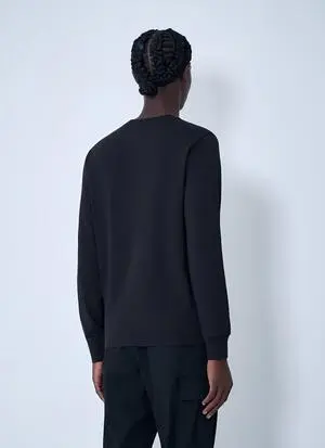 Moncler Logo Motif Sweatshirt - Black