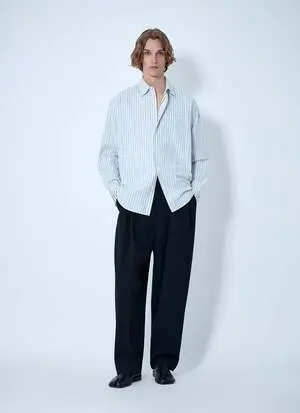 Jacquemus Patterned Cotton Poplin Shirt