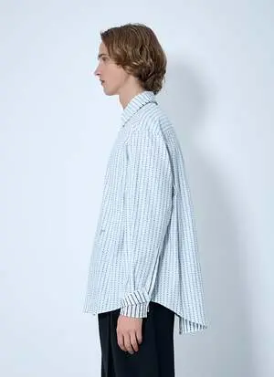 Jacquemus Patterned Cotton Poplin Shirt