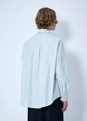 Jacquemus Patterned Cotton Poplin Shirt