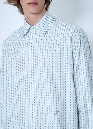 Jacquemus Patterned Cotton Poplin Shirt