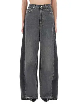 Stella McCartney Wide Leg Jeans - Black
