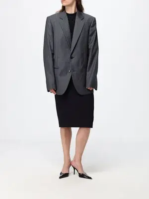 Gucci Pinstripe Wool Single-breasted Blazer With Peak Lapels