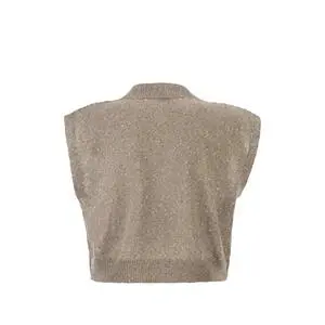 Brunello Cucinelli Neutrals Tops Vests & Tank Tops
