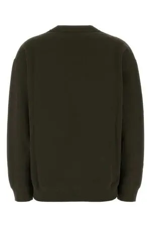 JIL SANDER Cotton Sweatshirt - Green