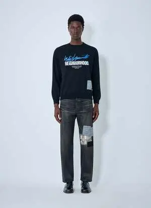 Yohji Yamamoto X Neighborhood Cotton Sweatshirt - Black