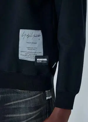 Yohji Yamamoto X Neighborhood Cotton Sweatshirt - Black