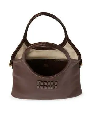 Miu Miu Ivy Leather Handbag