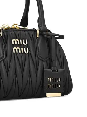 Miu Miu Arcadie Leather Handbag - Multicolor