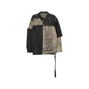 Rick Owens Jackets Shirt Jackets - Black