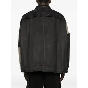 Rick Owens Paneled Shirt Jacket