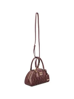 Miu Miu Arcadie Leather Handbag