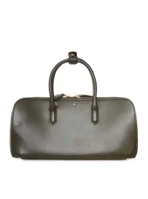 Alaïa Delta Small Calfskin Box Bag - Green