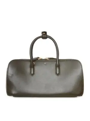 Alaïa Delta Small Calfskin Box Bag - Green