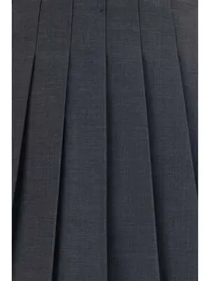 SELF-PORTRAIT Pleated Mini Skirt