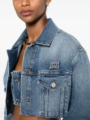 Miu Miu Denim Cotton Jacket