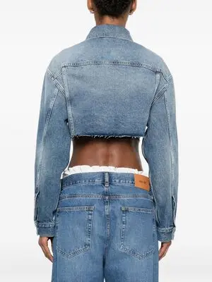 Miu Miu Denim Cotton Jacket - Multicolor