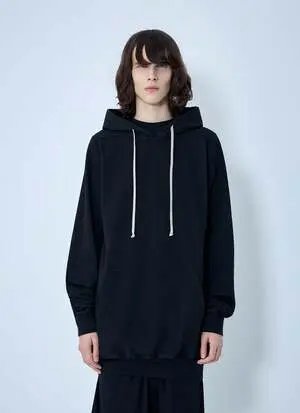 Rick Owens Drawstring Hooded Sweatshirt - Black