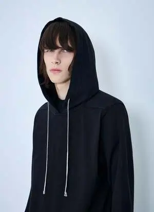 Rick Owens Drawstring Hooded Sweatshirt