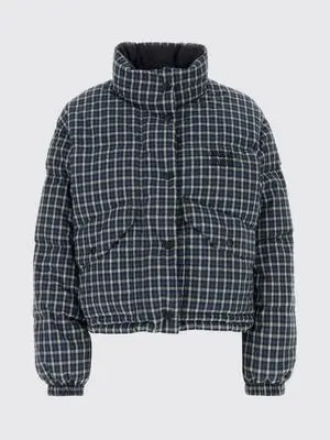Miu Miu Cotton Puffer Jacket - Blue