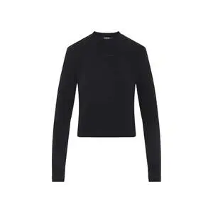 Jacquemus The Gros Grain T-shirt - Black