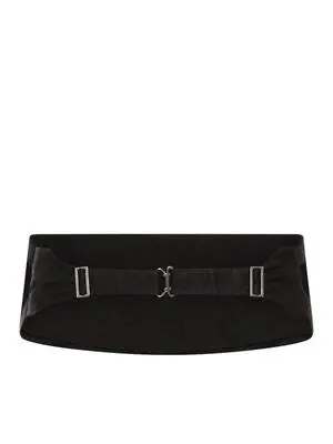 Giorgio Armani Silk Satin Tuxedo Band