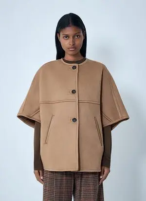 Max Mara Zaza Poncho Jacket - Multicolor