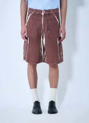 Marni Utility Cargo Shorts - Brown