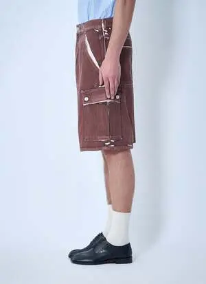 Marni Utility Cargo Shorts - Brown