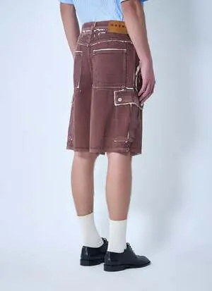 Marni Utility Cargo Shorts - Brown