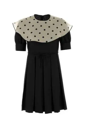 Valentino Garavani Silk Mini Dress - Black