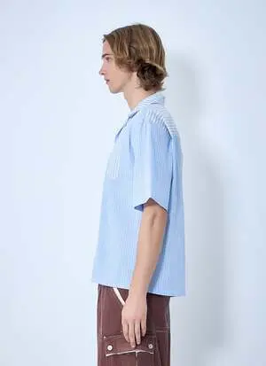 Marni Striped Cotton Poplin Shirt