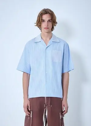 Marni Striped Cotton Poplin Shirt