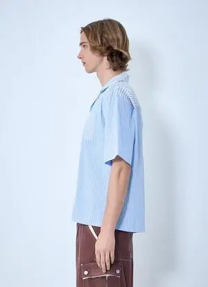 Marni Striped Cotton Poplin Shirt