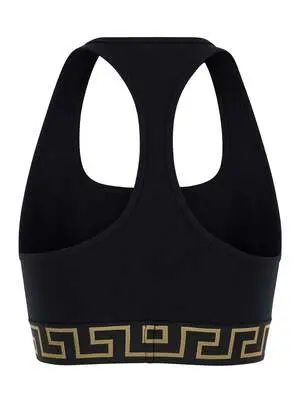 Versace Top 'sport' With Tech Fabric Logo For