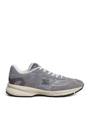 Celine Runner Sneaker In Calfskin, Suede Calfskin And Mesh - Gray