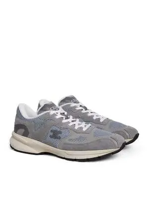 Celine Runner Sneaker In Calfskin, Suede Calfskin And Mesh
