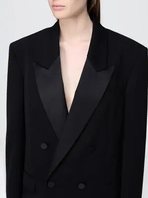 Saint Laurent Double-breasted Wool Blazer