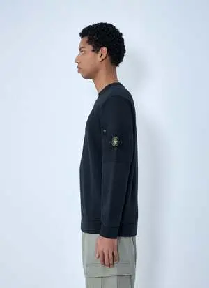 Stone Island Logo Motif Sweatshirt