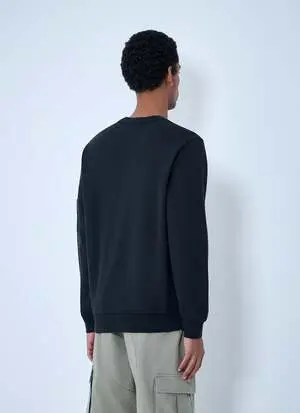 Stone Island Logo Motif Sweatshirt