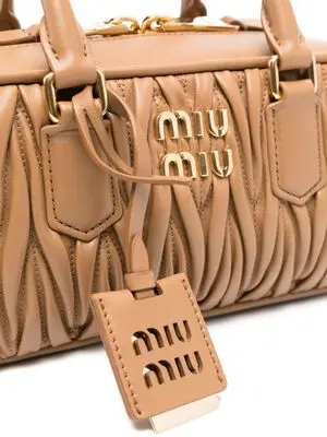 Miu Miu Arcadie Regular Leather Handbag