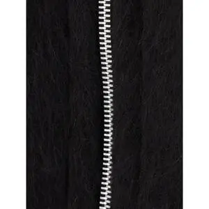 Our Legacy Hairy Texture Zip Up - Black