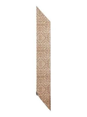 Giorgio Armani Silk Scarf With Print - Brown