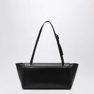 Savette Symmetry Trapeze Bag In Leather - Black