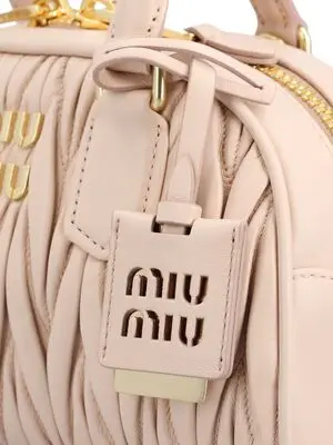 Miu Miu Arcadie Leather Handbag - Multicolor