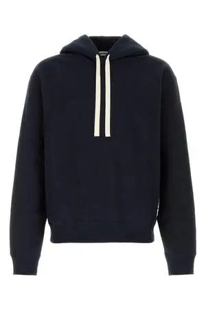 JIL SANDER Midnight Cotton Sweatshirt - Blue