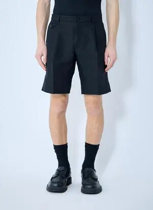 Dolce & Gabbana Linen Tailored Shorts