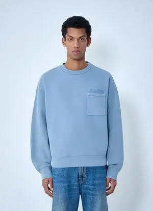 Marni Cotton Jersey Sweatshirt - Blue