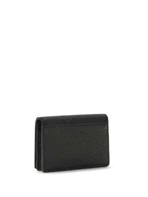 GANNI Bou Card Holder With Flap Grained